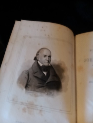 “The Life of John Quincy Adams” by WH Seward copyright 1849 ANTIQUE ...