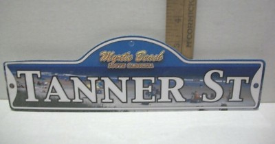 DOOR WALL SCANDICAL MYRTLE BEACH SOUTH CAROLINA NAME ROAD SIGN TANNER ...