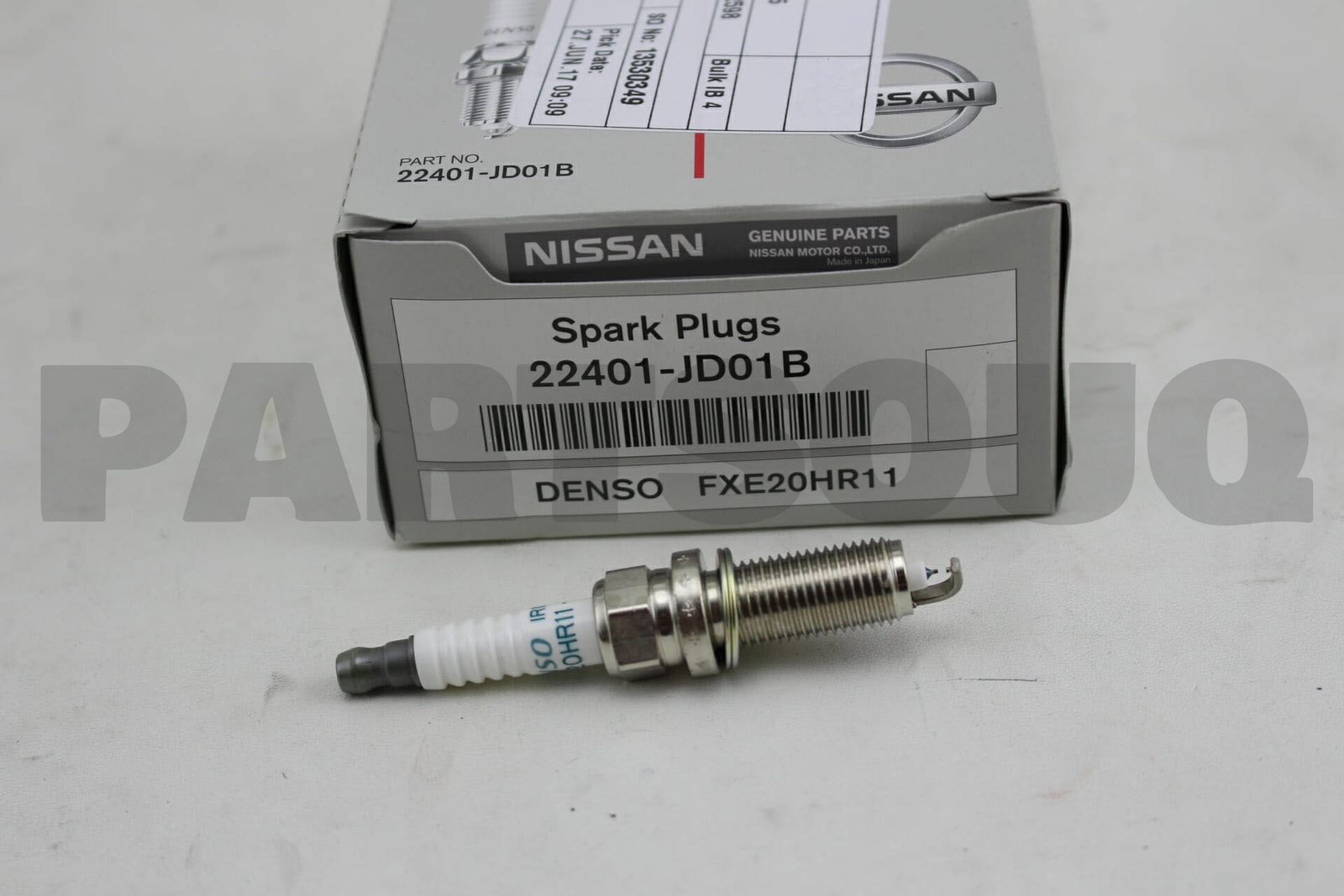 22401JD01B Genuine Nissan PLUG-SPARK 22401-JD01B | eBay