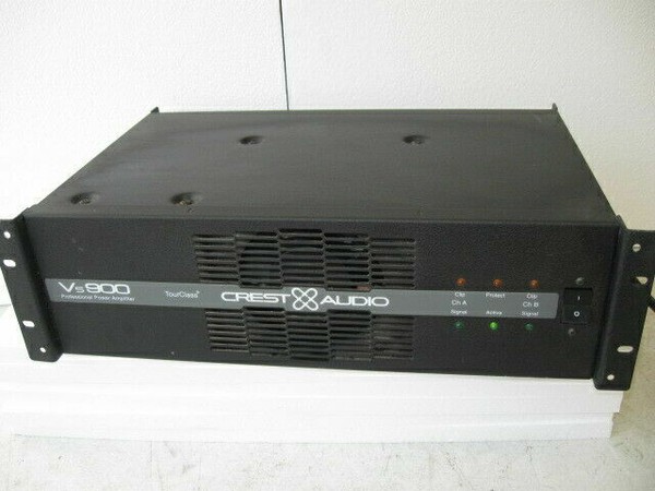Crest Audio VS900 Professional Rack Mount Power Amplifier for sale ...
