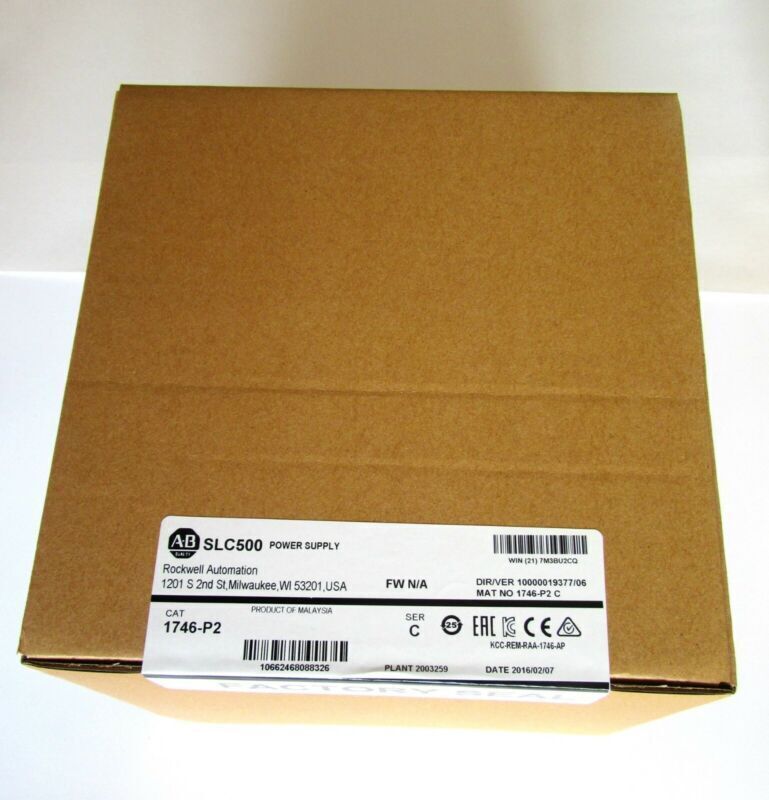 1746-P2 New Factory Sealed Allen Bradley Chassis Power Supply PLC ...