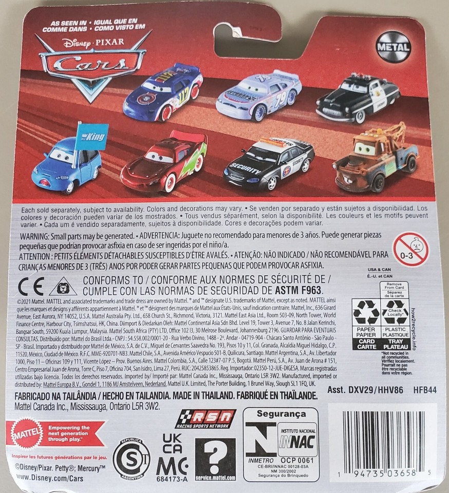 2022 Disney Pixar Cars Darla Vanderson with Crown 194735036585| eBay