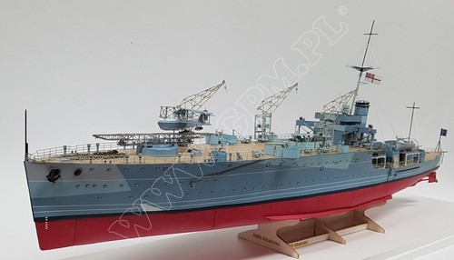 HMS / HMAS Albatross – British Seaplane Tender 1/200 Scale Paper/Card ...