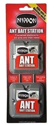 Nippon Ant Killer Bait Station Stop Ants & Nests Trap Indoor Outdoor ...