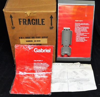 GABRIEL - SHOCK DISPLAY - MERCHANDISER - WITH GRAPHICS - AUTO - SIGN ...