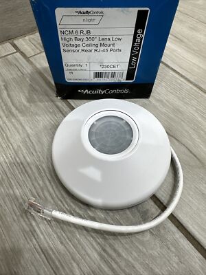 ⚡️Acuity Controls NCM 6 RJB High Bay 360 Lens, Low Voltage, PIR | eBay