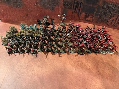 97 Total Models Warhammer 40K Chaos Space Marine Army Painted 1230 ...