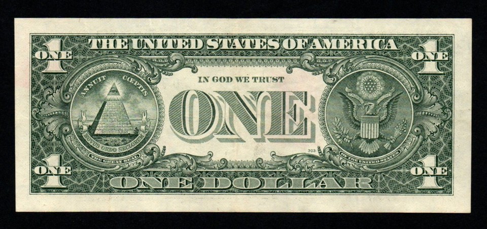 1988 $1 Misaligned Printing ERROR CRISP XF+/AU Federal Reserve Note! | eBay