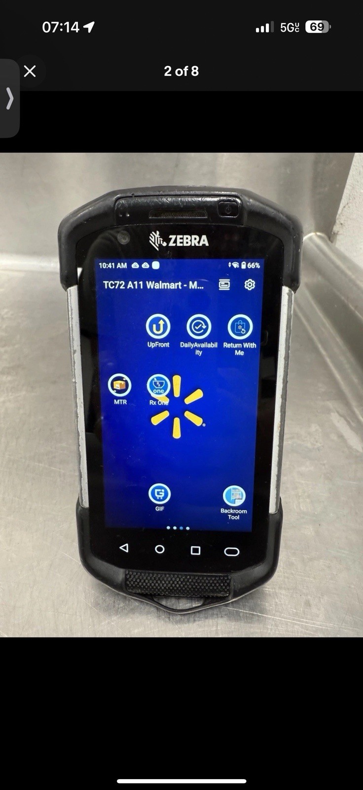 Zebra Symbol Handheld Touch Mobile Computer - TC700H-KC11ES-NA | eBay