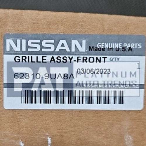 GENUINE NISSAN MURANO 2015-2018 FRONT GRILLE ASSEMBLY, 62310-9UA8A | eBay