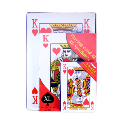 Jumbo Playing Cards A5 A4 A3 Sized (Not The Same Size as A3/A4/A5 Paper ...