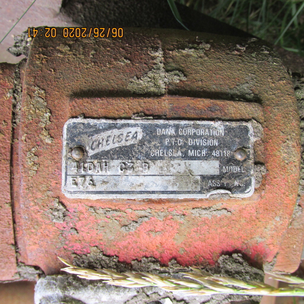 Chelsea Dana Ford power take off pto gear box 440 holmes wrecker | eBay