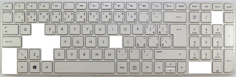 HP327 Key for keyboard HP Pavilion G6-2000 G6-2100 G6-2200 G6-2300 G6T ...