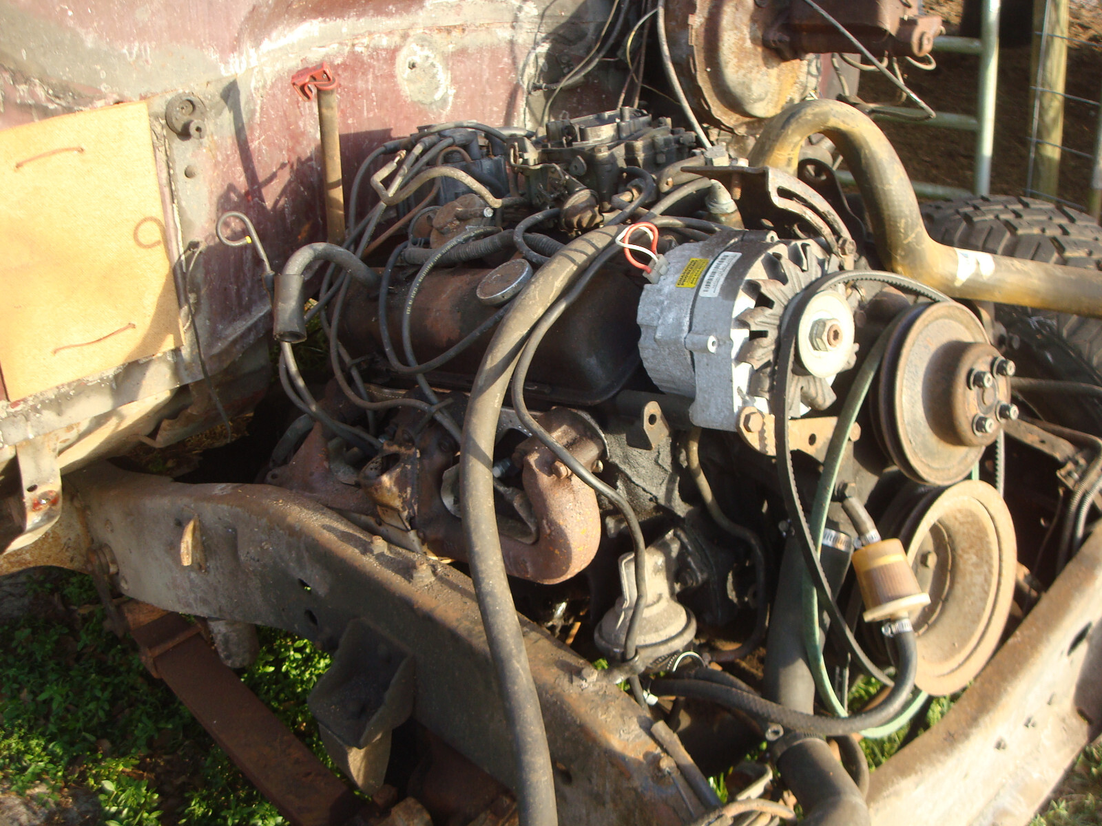 no shipping 14010207 4 Bolt 350 Engine Only RUNS GOOD 4x4 | eBay
