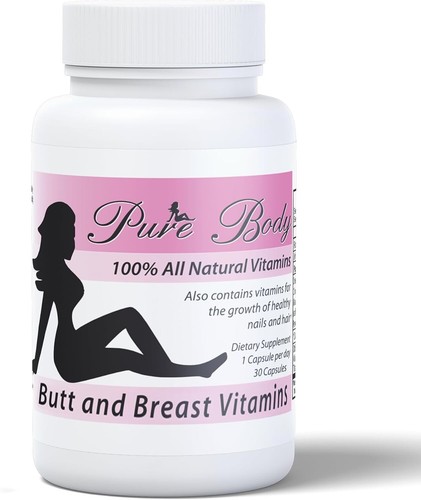 Butt Enhancer and Breast Enhancer Vitamins All-in-1 Booty & Breast ...