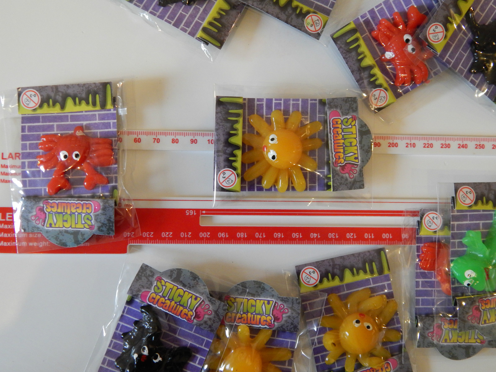 Pre Filled Party Bags Birthday! Toys! Sticky Creatures! Flying Disc ...