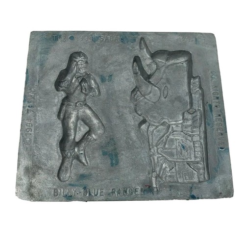 VINTAGE 1994 CREEPY CRAWLERS POWER RANGERS BILLY BLUE RANGER METAL MOLD ...