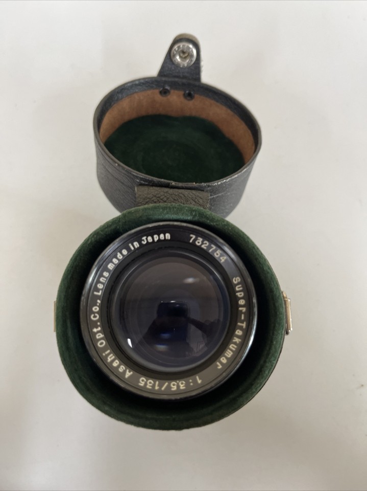 Pentax Asahi Optical Co. Super Multi-Coated Takumar Camera Photo Lens 1 ...