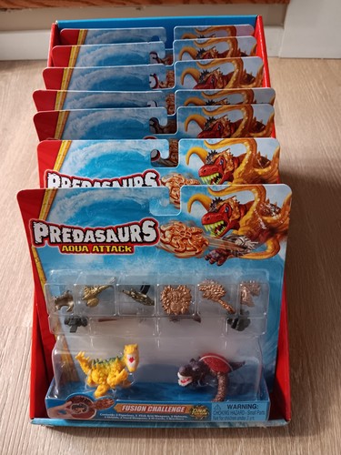 Predasaurs Aqua Attack Fusion Challenge DNA Fusion NEW 2015 Display of ...