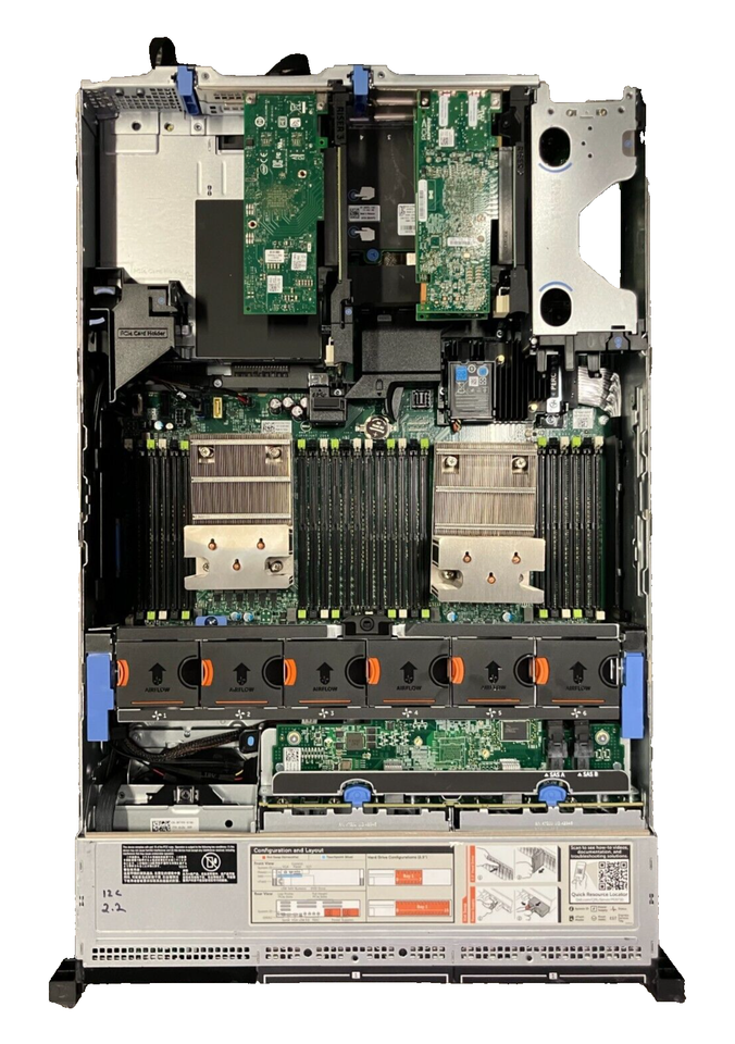 Dell PowerEdge R730 16SFF Barebones 2x Heatsinks 2x PSU No CPU/RAM | eBay