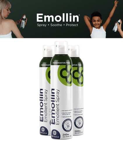 Emollin Emollient Spray Moisturises & Protects Skin - Pack of 3 | eBay UK
