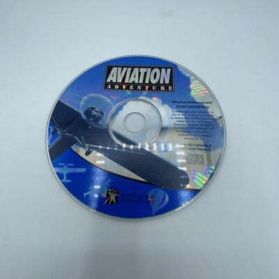 Aviation Adventure Knowledge Adventure Software PC CD Rom Windows ...