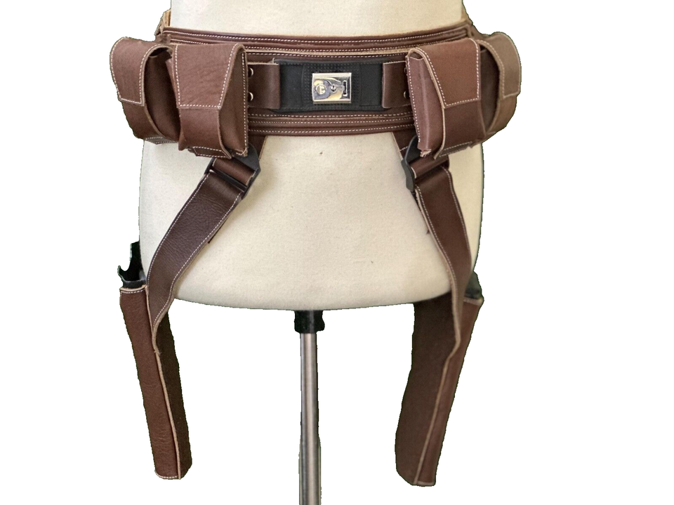 Custom Bo-Katan Kryze Leather Belt with Pouches | Star Wars Cosplay ...