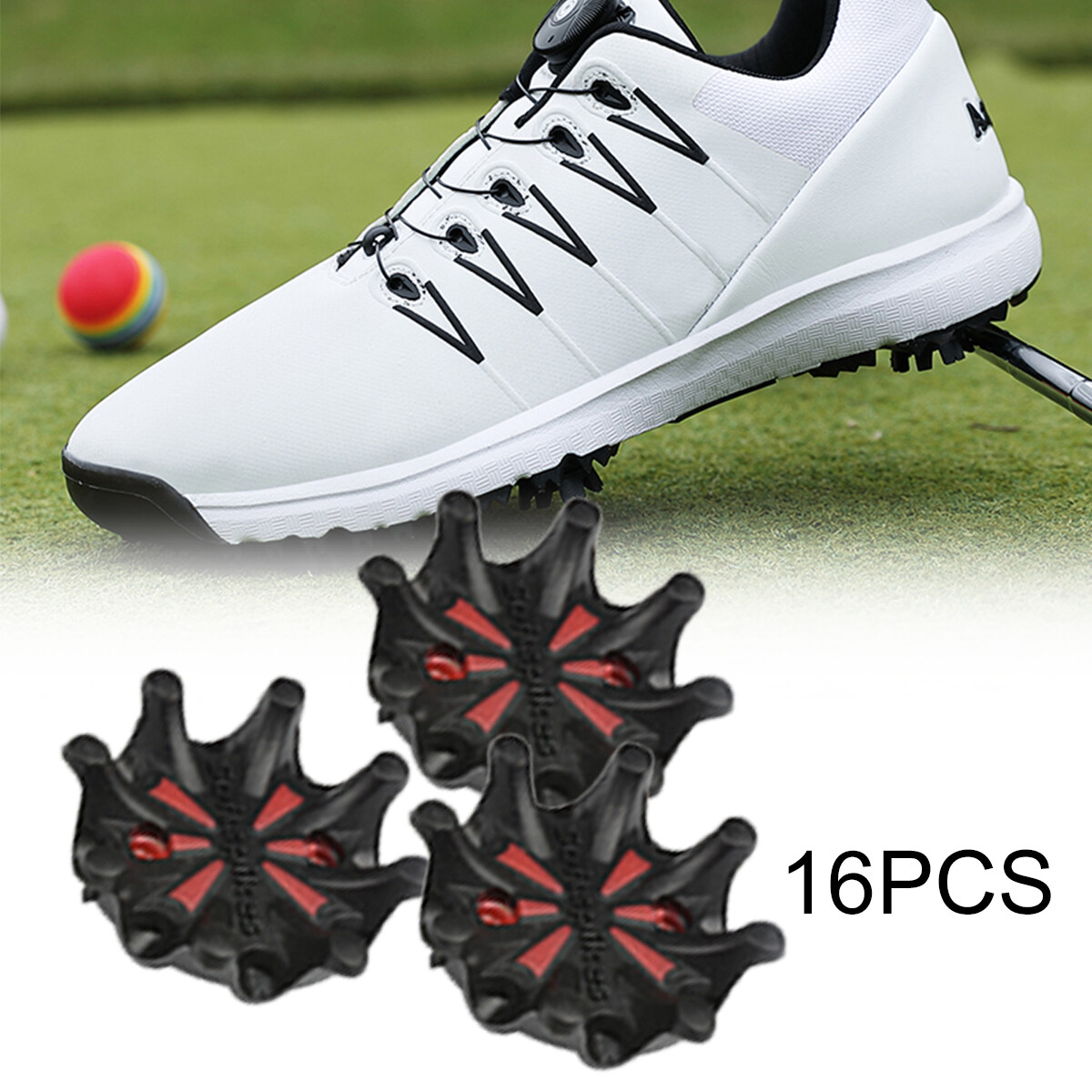 16x Replacement Golf Shoe Spikes Champ Cleat Removable Screw in Studs ...