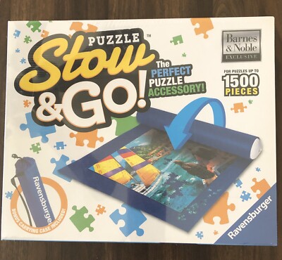 Ravensburger Puzzle Stow And Go 46” X26” Mat (1500 Piece Puzzle ...