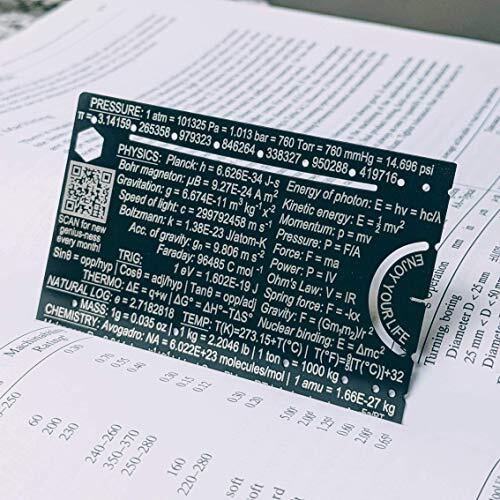 The Pocket Scientist Wallet Science Ruler Scale And Unit Conversion ...