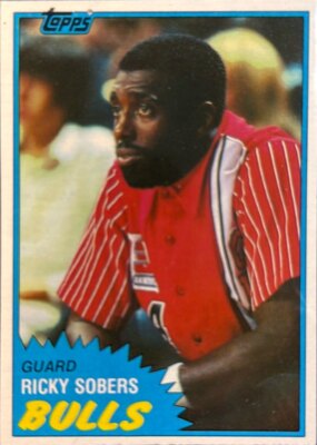 1981 Topps #8 Ricky Sobers Chicago Bulls | eBay