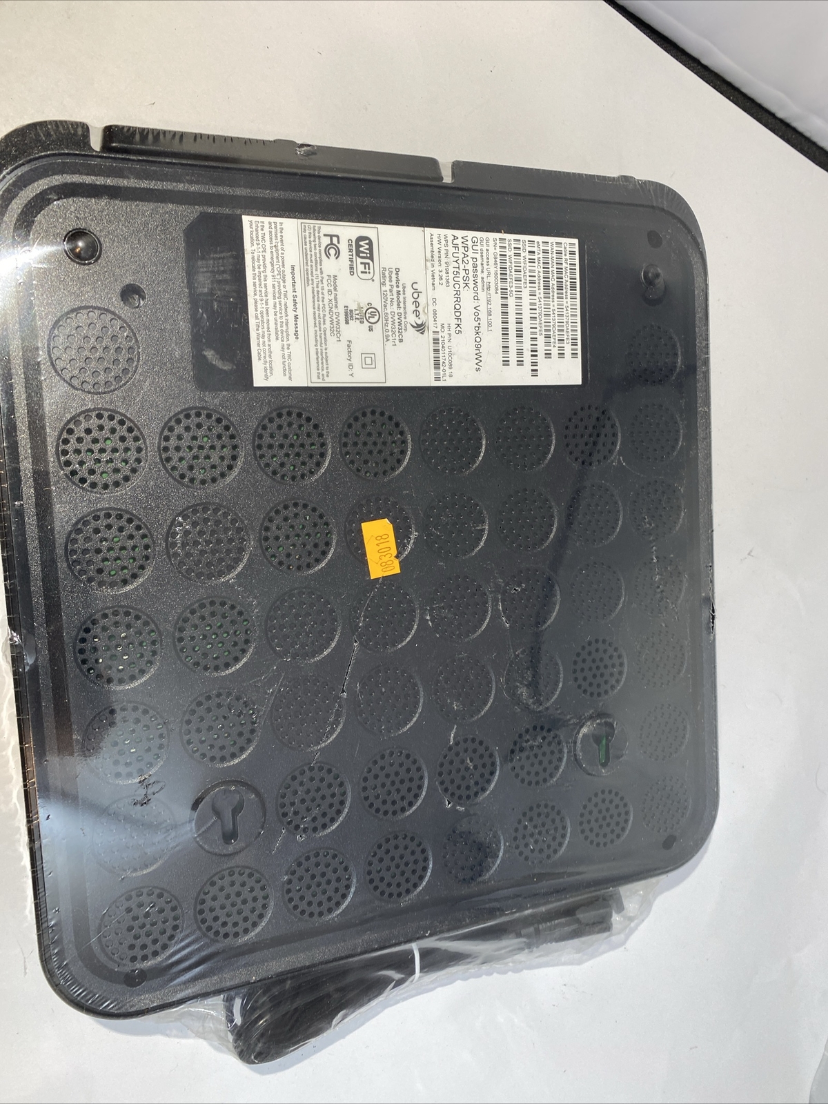 Ubee Dvw32cb Advanced Wireless Voice Gateway WiFi Modem Router for sale ...