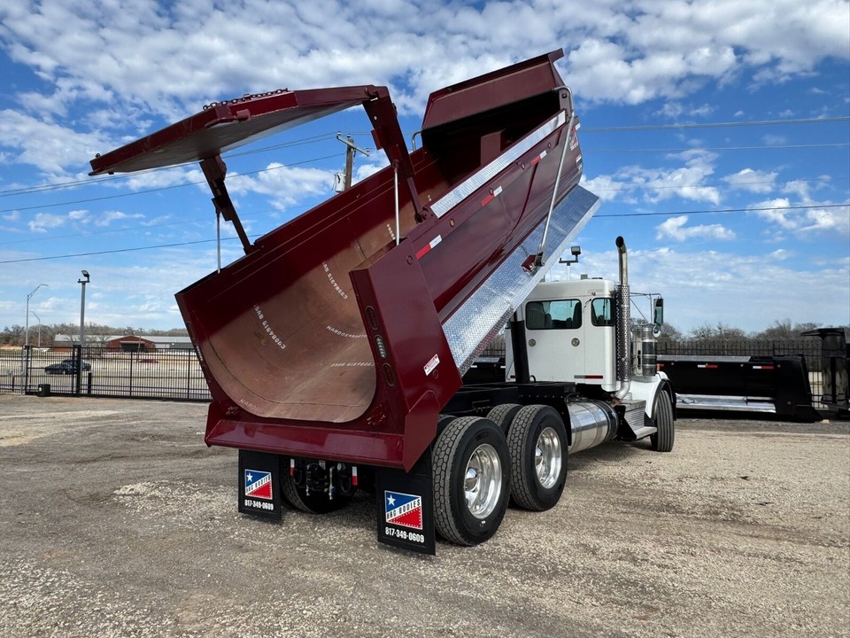 NEW 18' ELLIPTICAL DUMP BODY HARDOX AR500 1/4 GAUGE PNEUMATIC TAILGATE ...