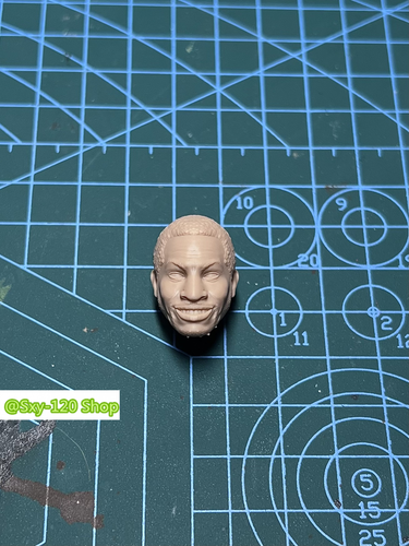 1/12 Kang Conqueror Jonathan Majors Smile Head Sculpt Fit 6'' ML Body ...