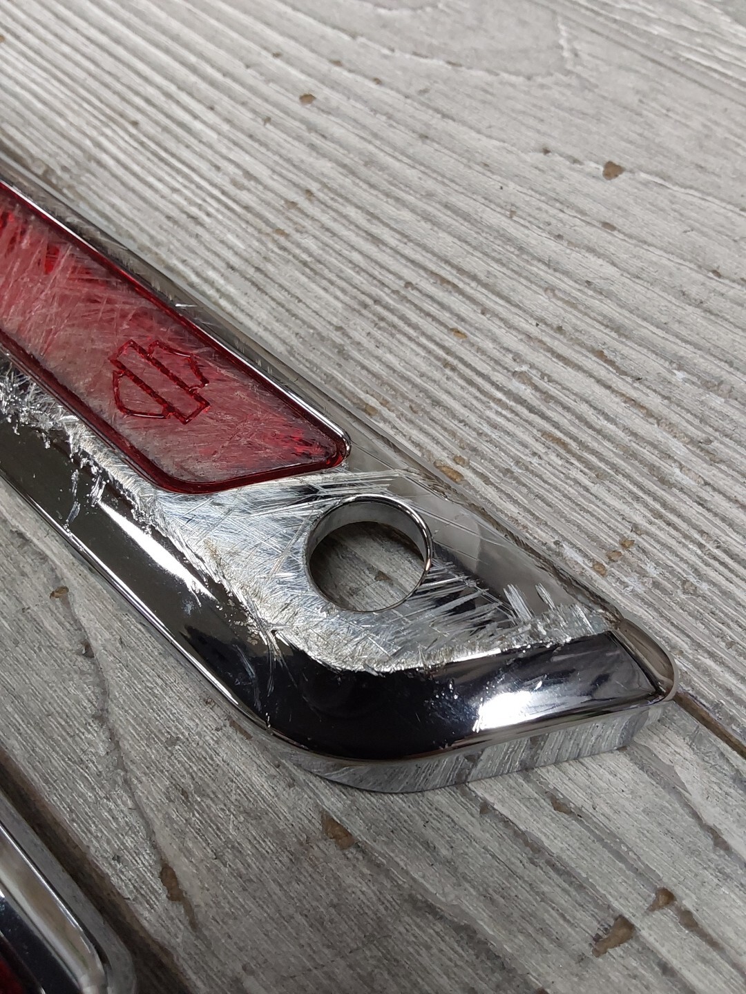 14-23 Harley Davidson Touring Saddle Bag Hinge Reflector Cover 90200449 ...