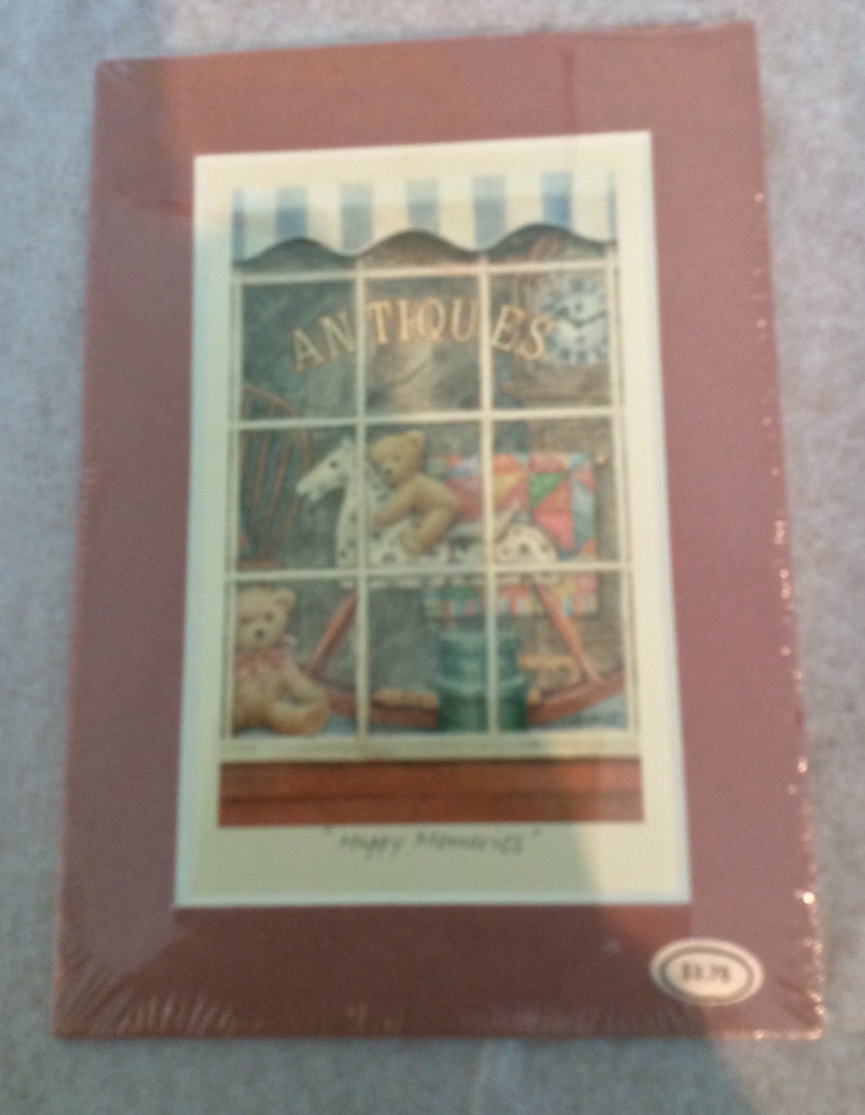 Hallmark Plaques 1986 Set Of 2 Prints Happy Memories DE3911 Take Time ...