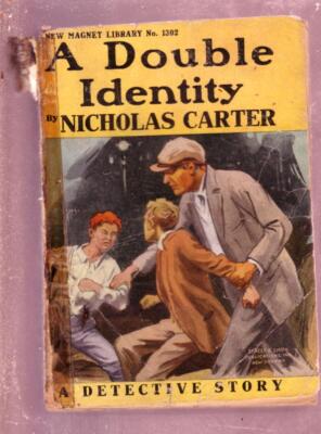 PULP: NEW MAGNET LIBRARY-#1302-DOUBLE IDENTITY-NICK CARTER FR | eBay