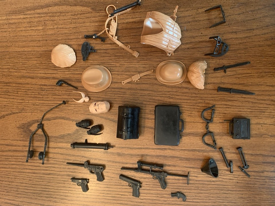 1960'S MIKE HAZARD DOUBLE AGENT NICE IN BOX W/ Accessories By Marx Toys ...