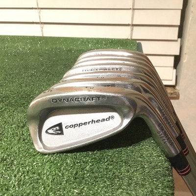 Dynacraft Copperhead Irons Set (5-PW-SW) XTR Swing Matched 70 Graphite ...