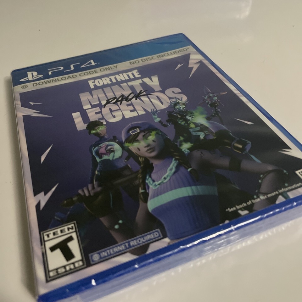 FORTNITE Minty Legends Pack (PlayStation 4/PS4, 2021) New Factory Sealed 812303016899| eBay