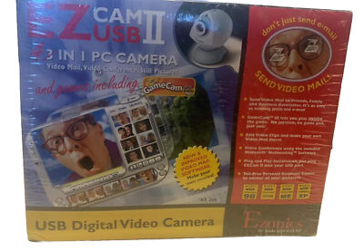EZ Cam II USB 4 In 1 PC Digital Video Camera New & Sealed Ezonics | eBay