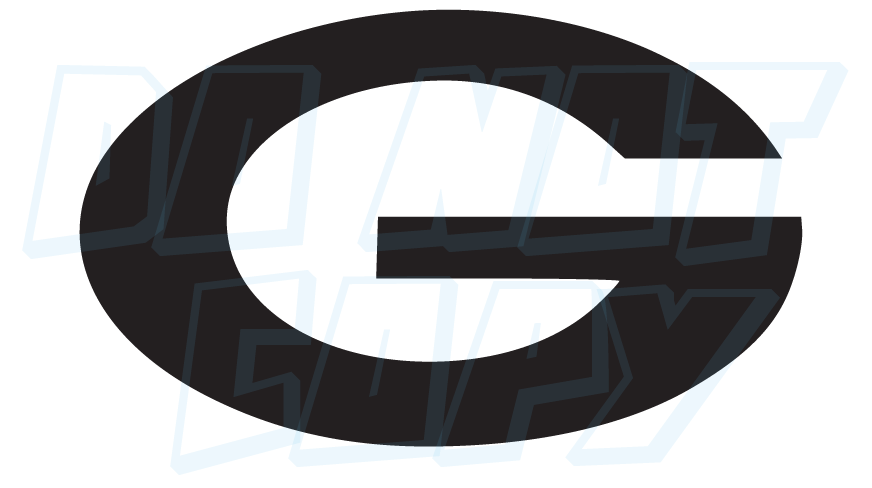 Georgia Bulldogs Football Vinyl Decal stickers - G and Circle with G ...