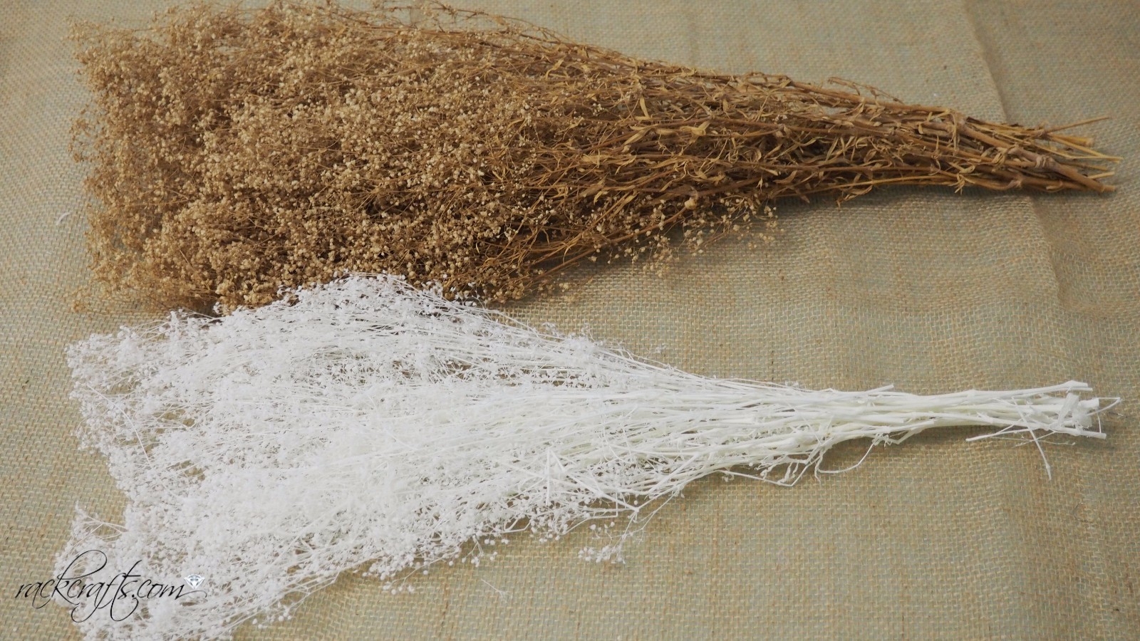 Baby Breath Large Bunch Natural Dried Flower Floral Branch Mini Gyp ...