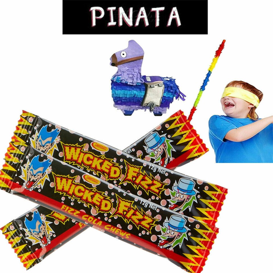 Wicked Fizz 72 Cola Chews Candy Buffet Halloween Party Favours Bulk ...