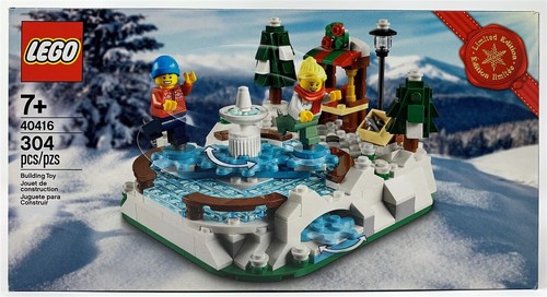 New Sealed LEGO 40416 Holiday Limited Edition Ice Skating Rink | eBay