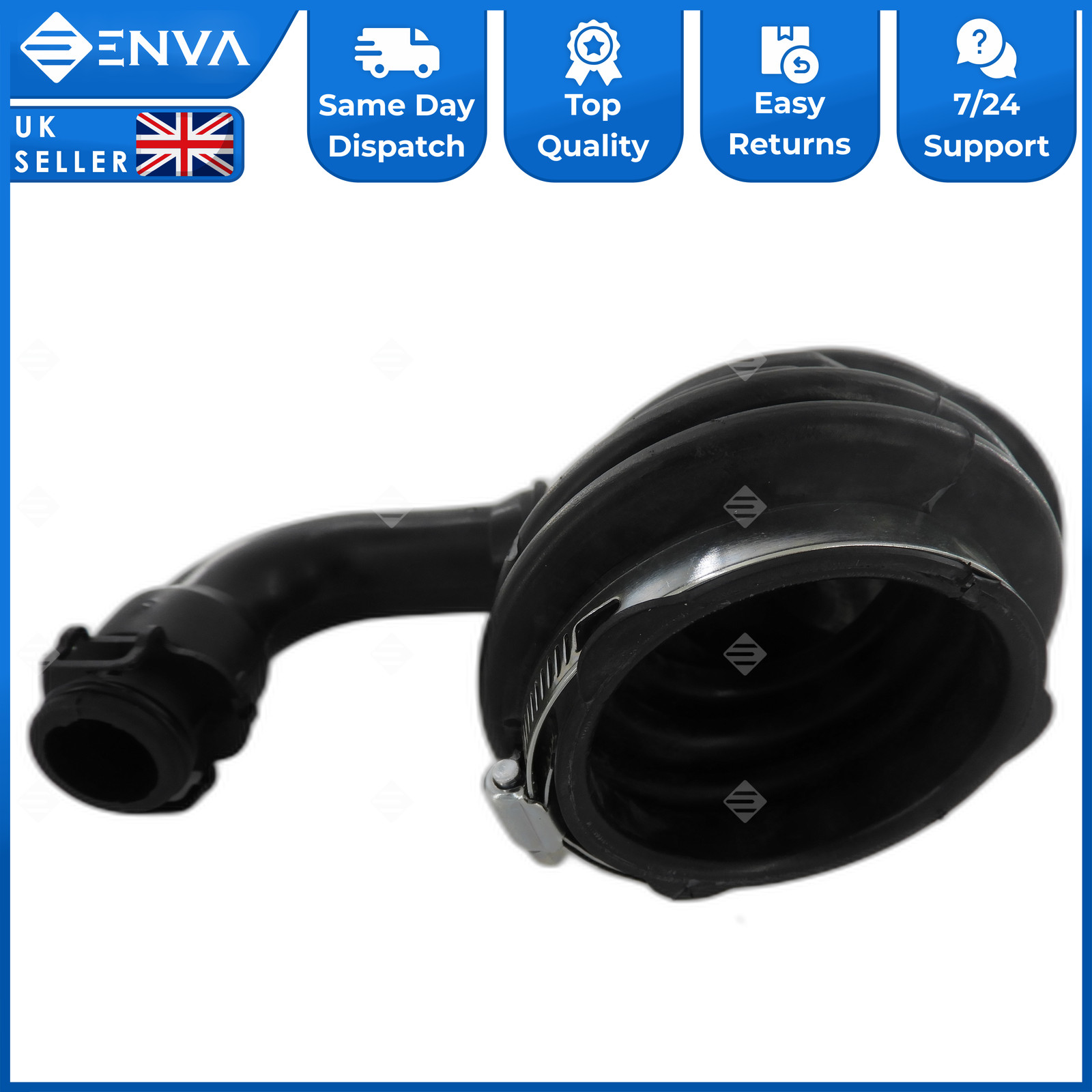 Ford Focus 1.6 TDCi MK2 Air Filter Flow Intake Hose Pipe - 7M519A673EJ ...