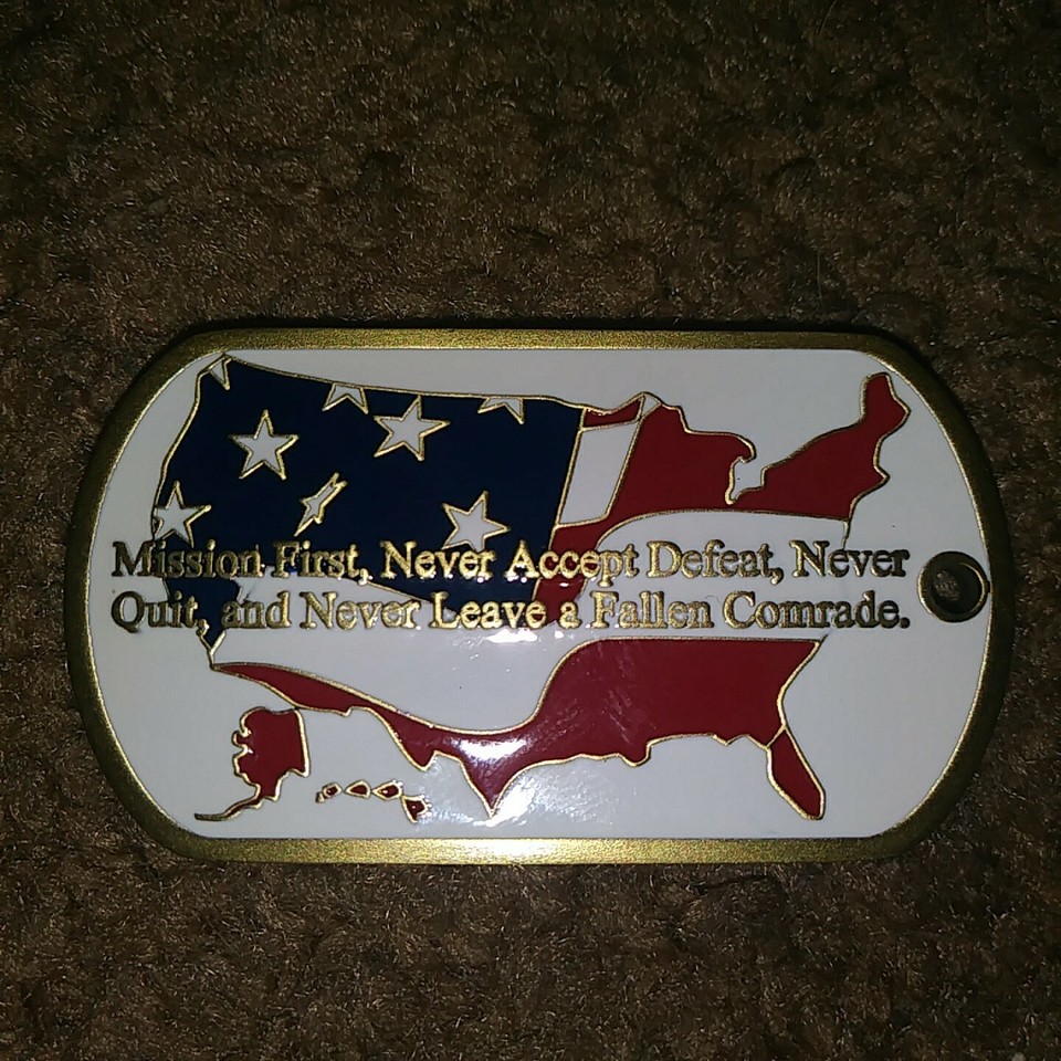 Still Serving Veterans Dog Tag Challenge Coin. | eBay