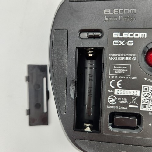 Elecom EX-G Track Ball Mouse Wireless Right Hand M-XT3DR BK-G | eBay
