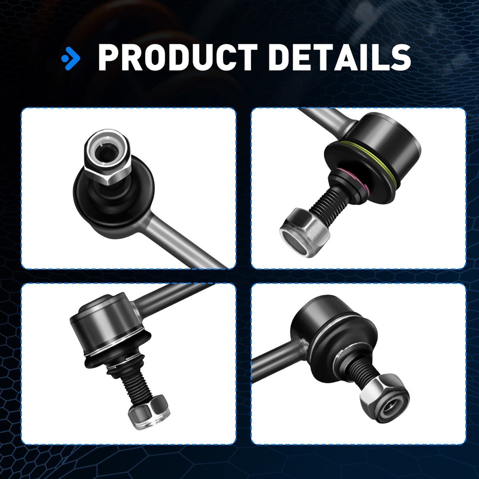 Front & Rear Sway Bar Link Kit for Honda Civic 2006 2007 2008 2009 2010 ...