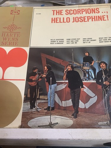 THE SCORPIONS - HELLO JOSEPHINE! ( LP FIRST PRESSING GA 5000 RARE ...